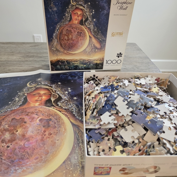 Buffalo Games | Games | Moon Goddess 00 Piece Jigsaw Puzzle | Poshmark